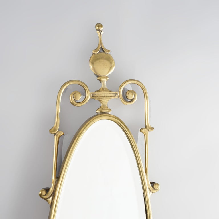 Antique Regency Wall Mirror and Sconce Set, C1930 For Sale at 1stDibs