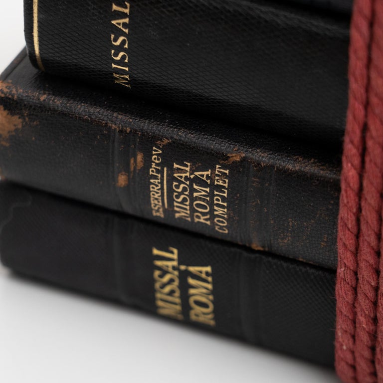 Antique Religious Book Sculptural Artwork, circa 1950 For Sale at 1stDibs