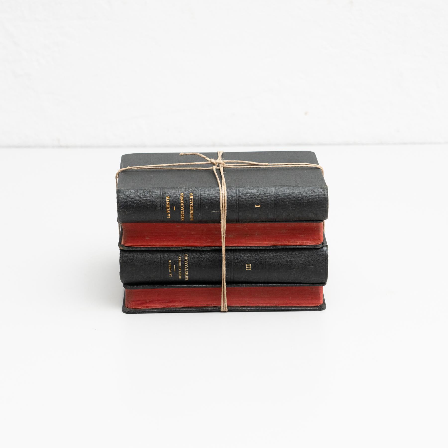 Antique Religious Book Sculptural Artwork, circa 1950 For Sale at 1stDibs