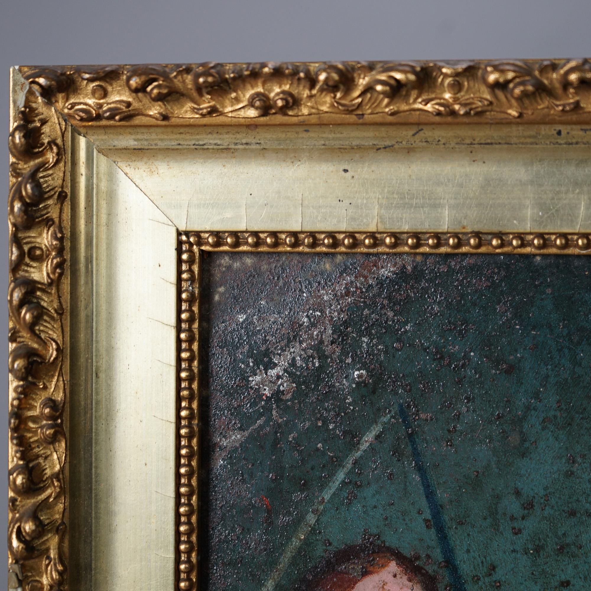 Antique Religious Russian Icon, Oil on Board, 19th Century For Sale at 1stDibs | antique russian ...