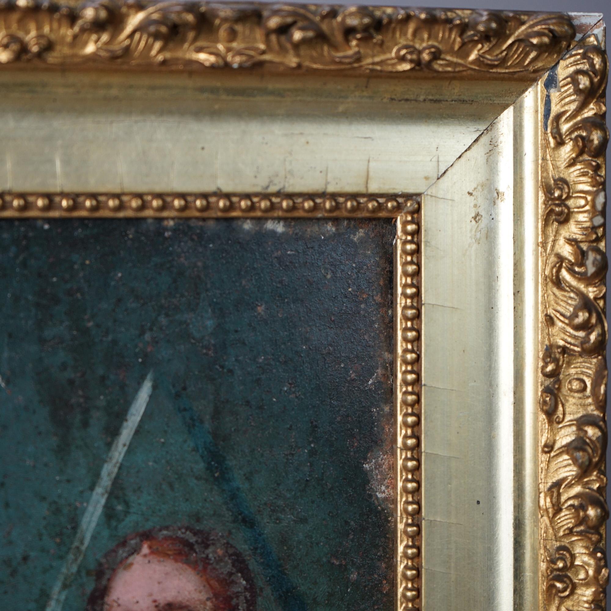 Antique Religious Russian Icon, Oil on Board, 19th Century For Sale at 1stDibs | antique russian ...