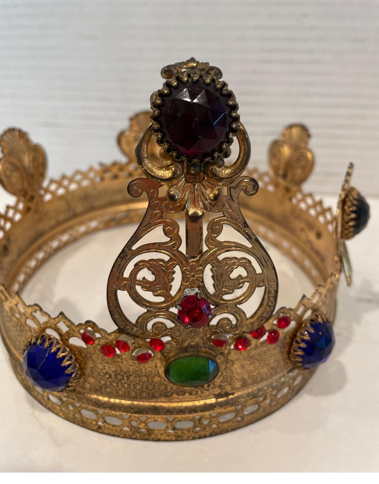 Antique Religious Santo Crown For Sale at 1stDibs