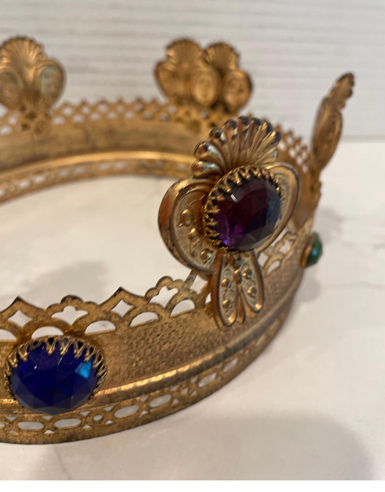 Antique Religious Santo Crown For Sale at 1stDibs