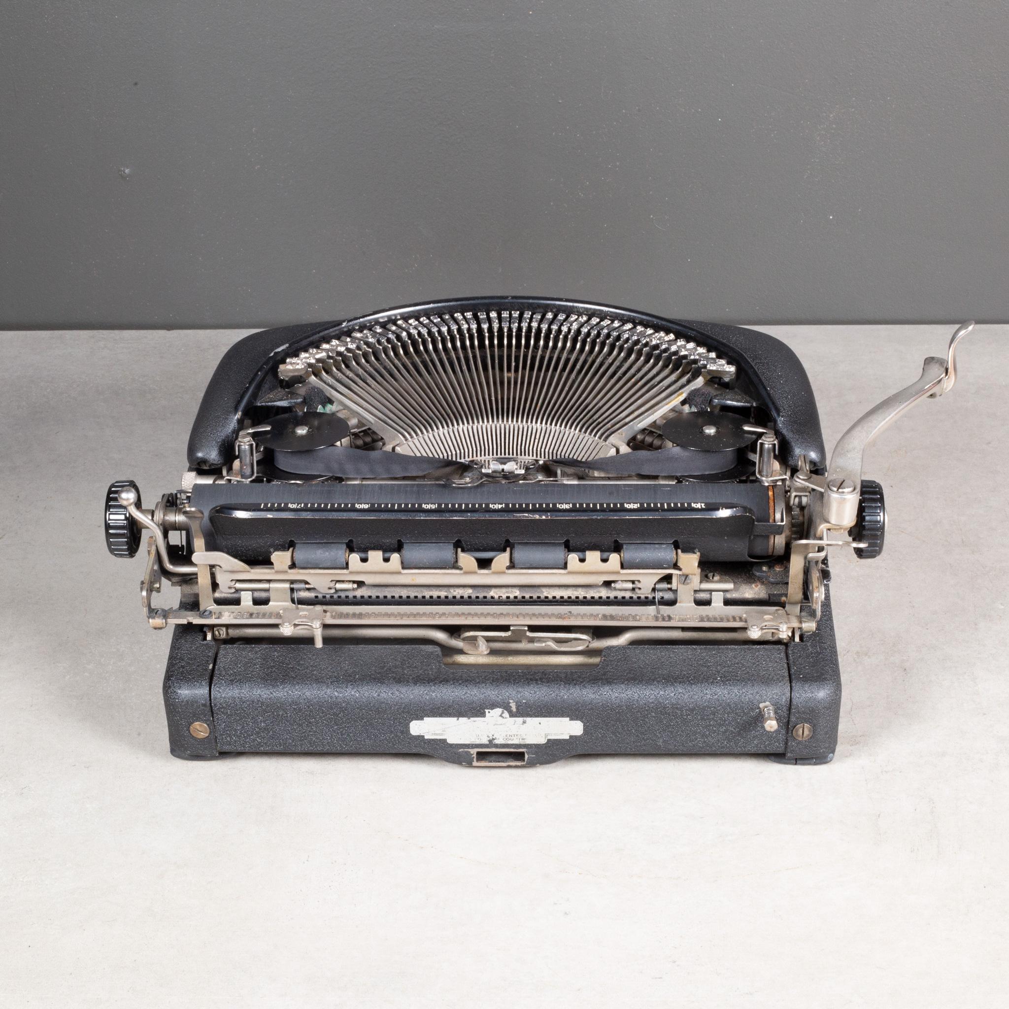 Antique Remington Model 5 Typewriter c.1938 For Sale at 1stDibs