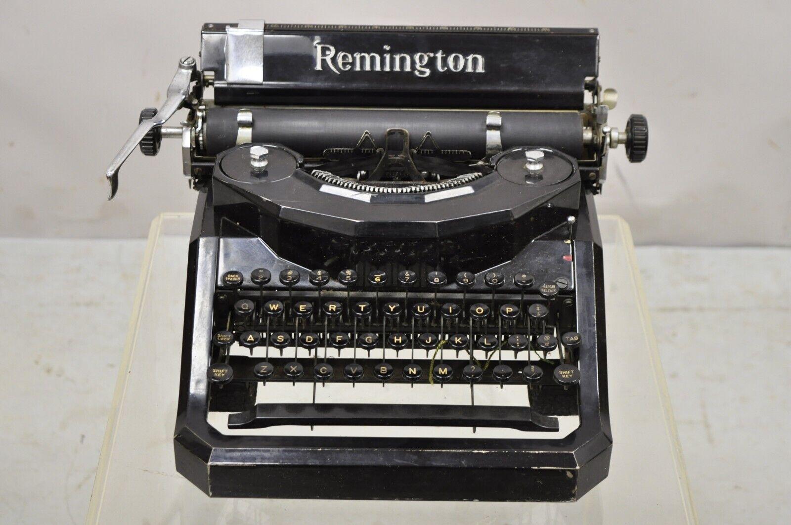 Antique Remington Noiseless 8 Typewriter Black E15259 For Sale at ...