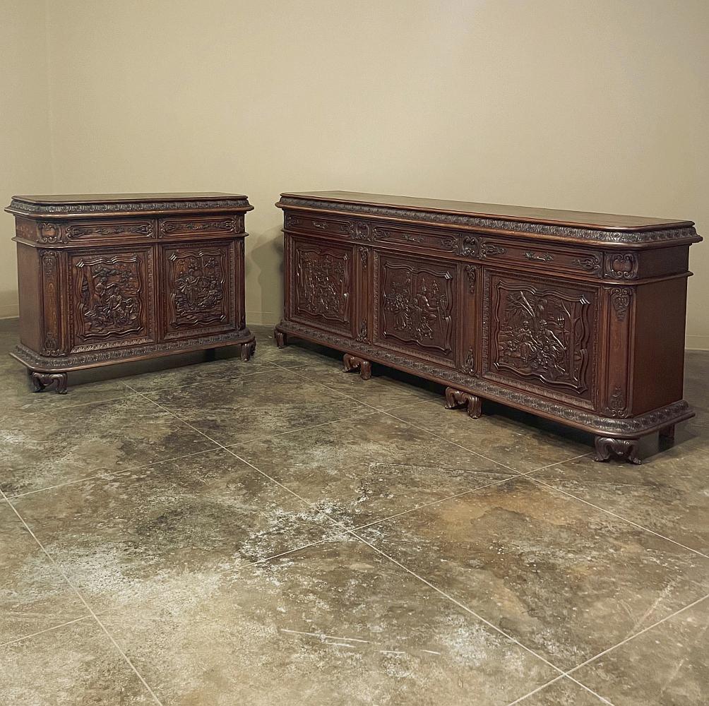 Antique Renaissance Revival Buffet For Sale at 1stDibs