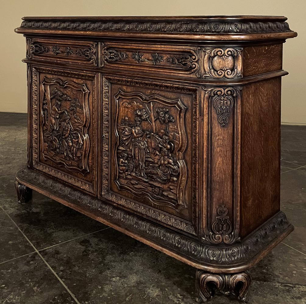 Antique Renaissance Revival Buffet For Sale at 1stDibs