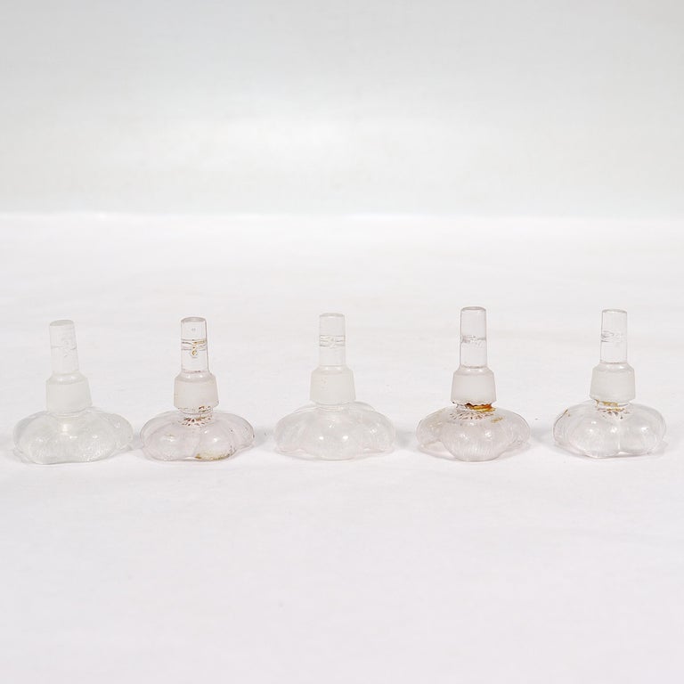 Antique Rene Lalique French Art Glass La Renommee D'orsay Perfume ...