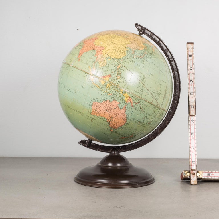 Antique Replogle Standard Globe, circa 1930 For Sale at 1stDibs | 1930s ...