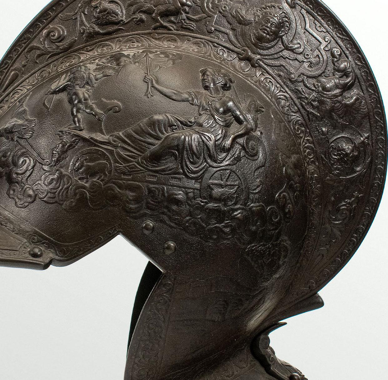 Antique Reproduction Burgundy Renaissance Helmet, circa 1900 For Sale ...