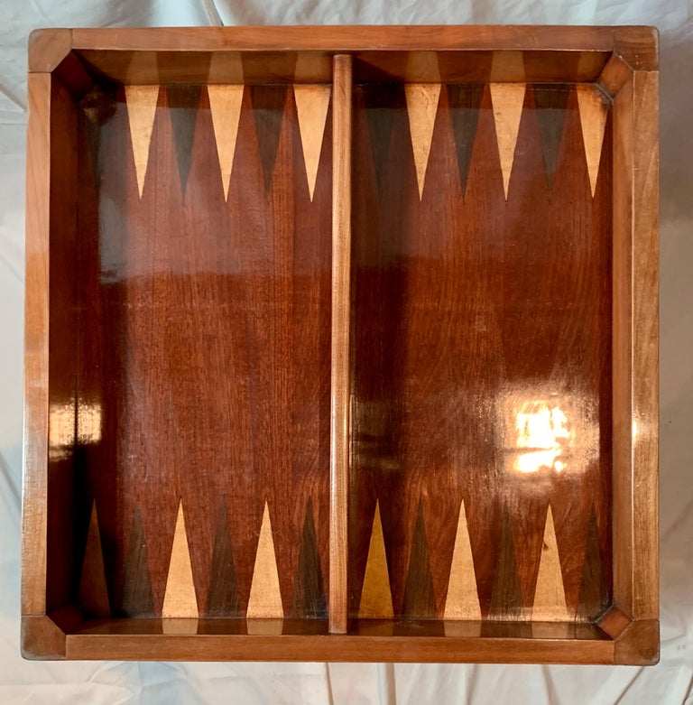 Antique Reversible Games Table with Chess and Backgammon, Circa 1890 at ...