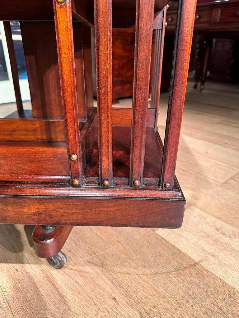 Antique Revolving Bookcase For Sale at 1stDibs