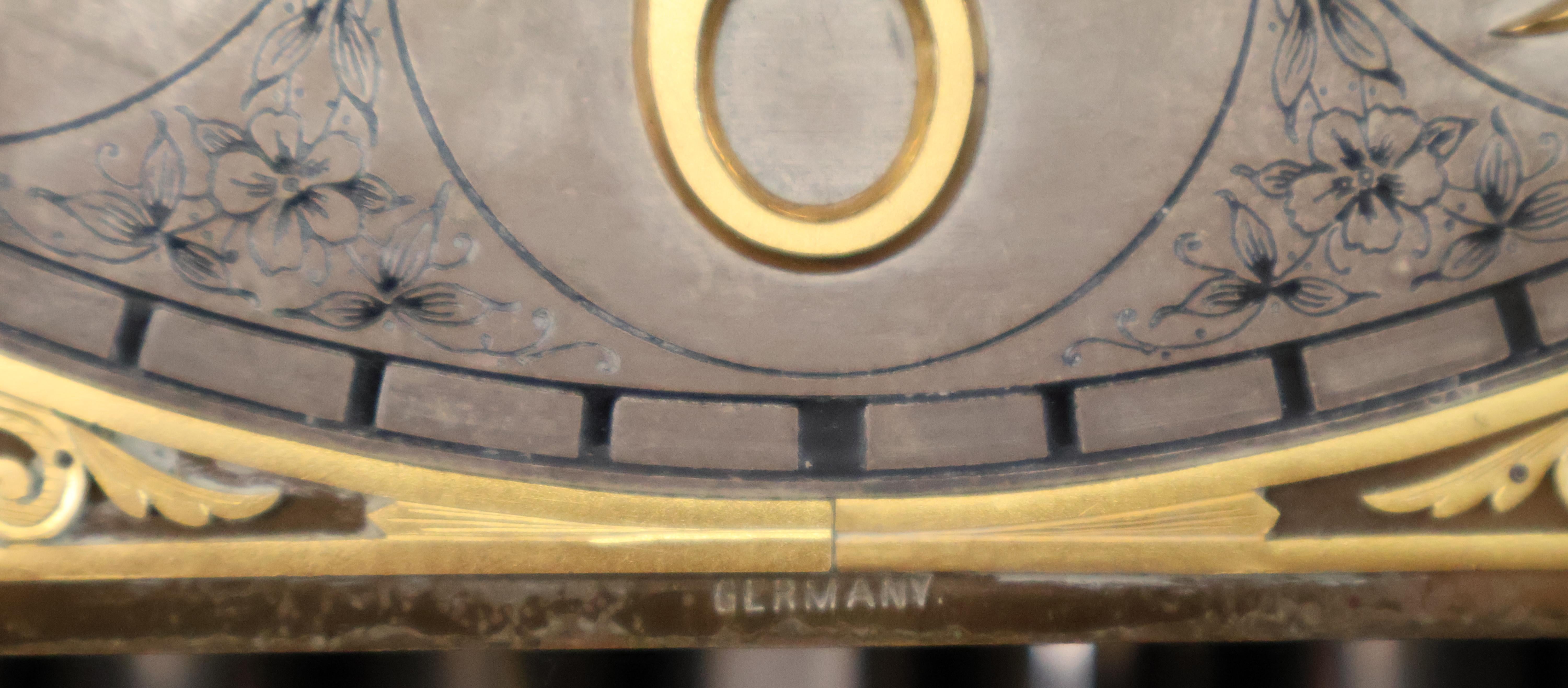 Antique RJ Horner Figural Carved Mahogany 9 Tube Tall Case Grandfather ...