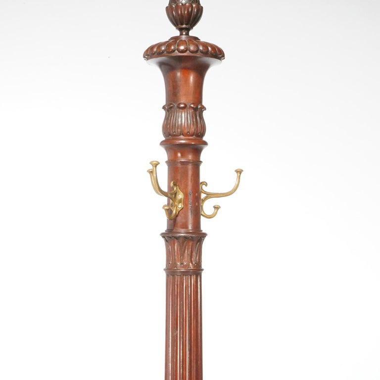 Antique RJ Horner School Carved Mahogany Hall Hat Rack, circa 1900 For ...