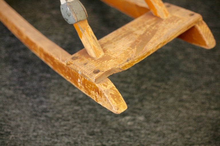 Antique Rocking Horse, circa 1900 For Sale at 1stDibs | 1900 rocking horse