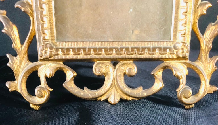 Antique Rococo Style Brass Picture Frame at 1stDibs | antique picture ...