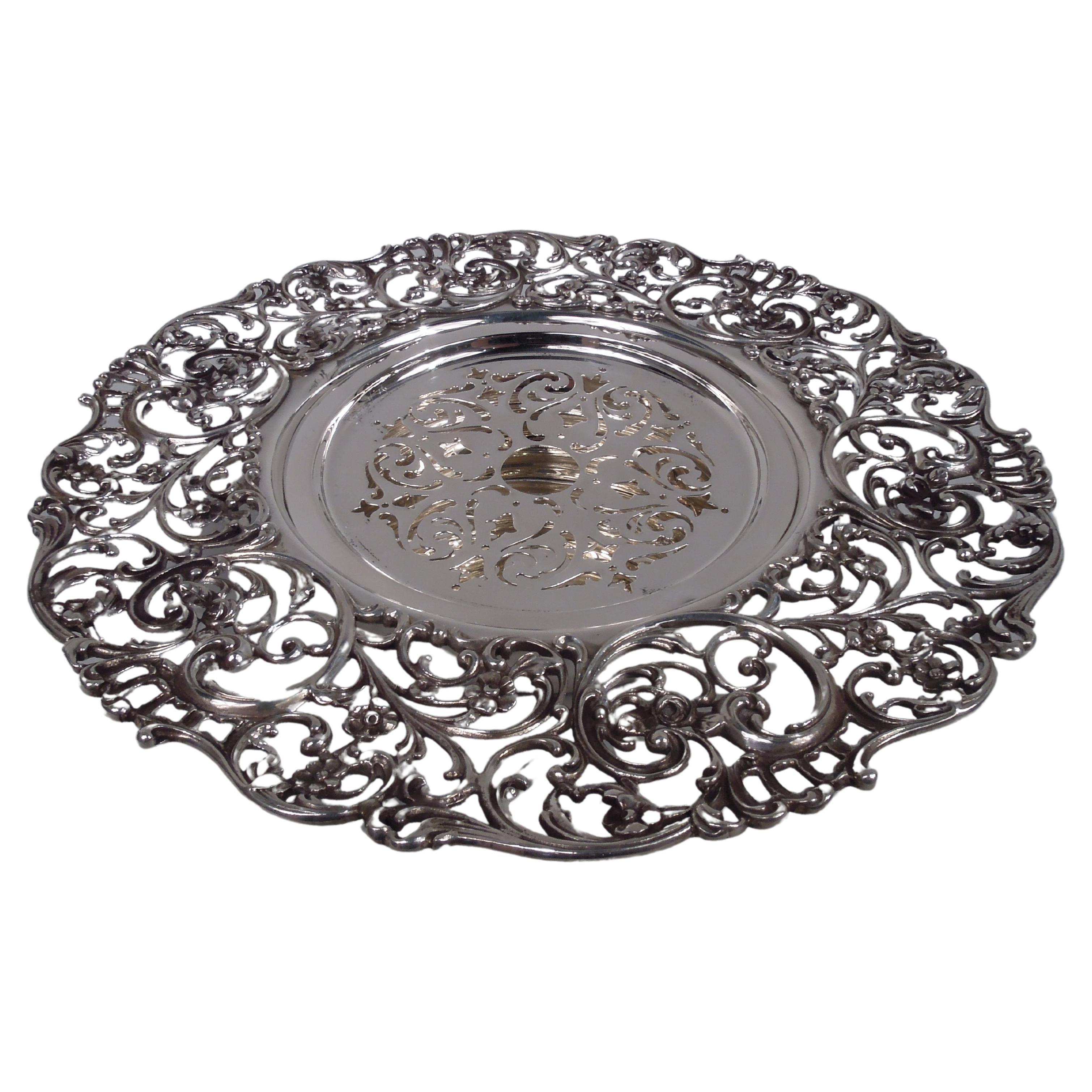 Antique Roger Williams American Edwardian Sterling Silver Butter Dish ...