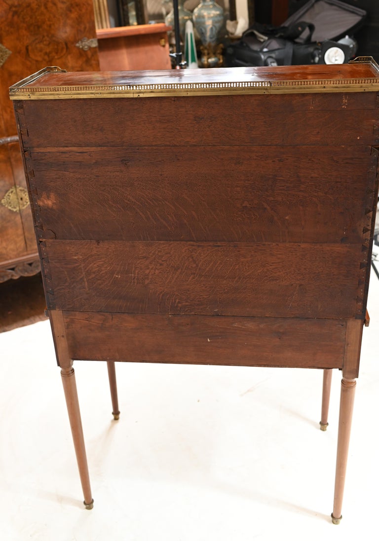Antique Roll Top Desk Mahogany Bureau, 1880 For Sale at 1stDibs | small ...