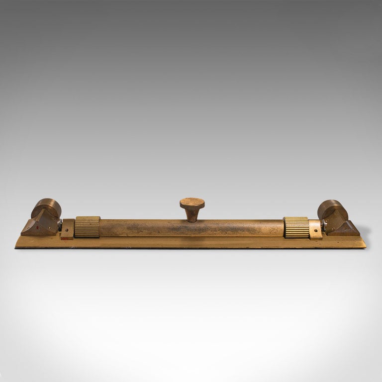Antique Rolling Parallel Rule, English, Brass, Scientific Instrument ...