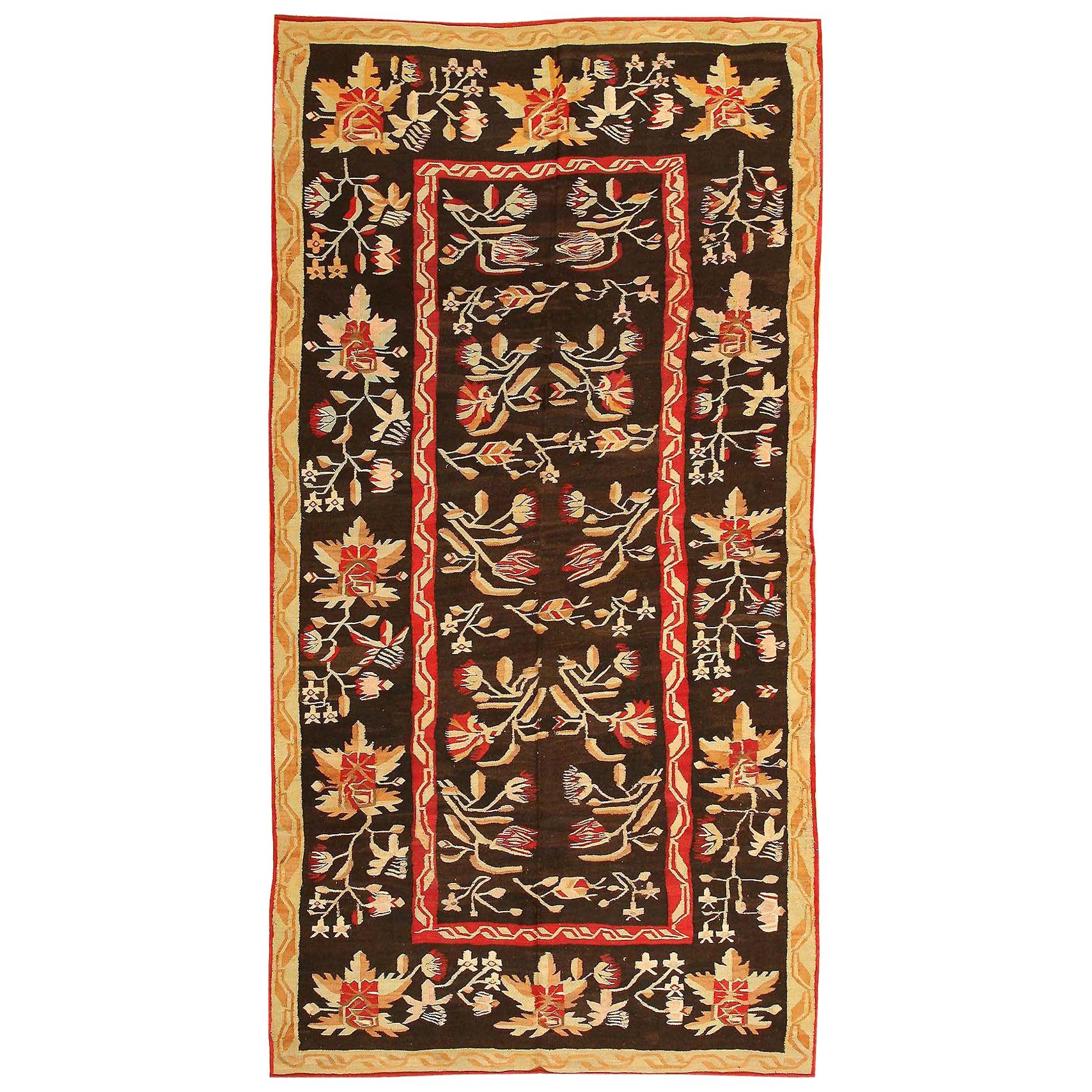 Antique Romanian Palace Size Rug with Rustic Victorian Style For Sale ...
