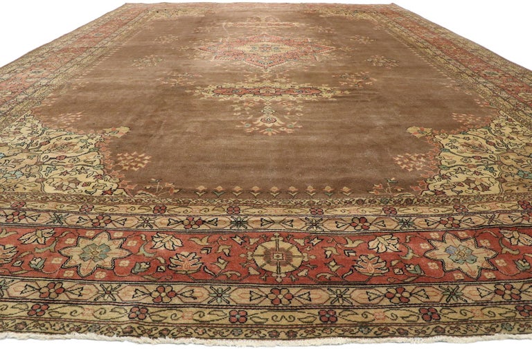 Antique Romanian Palace Size Rug with Rustic Victorian Style For Sale ...