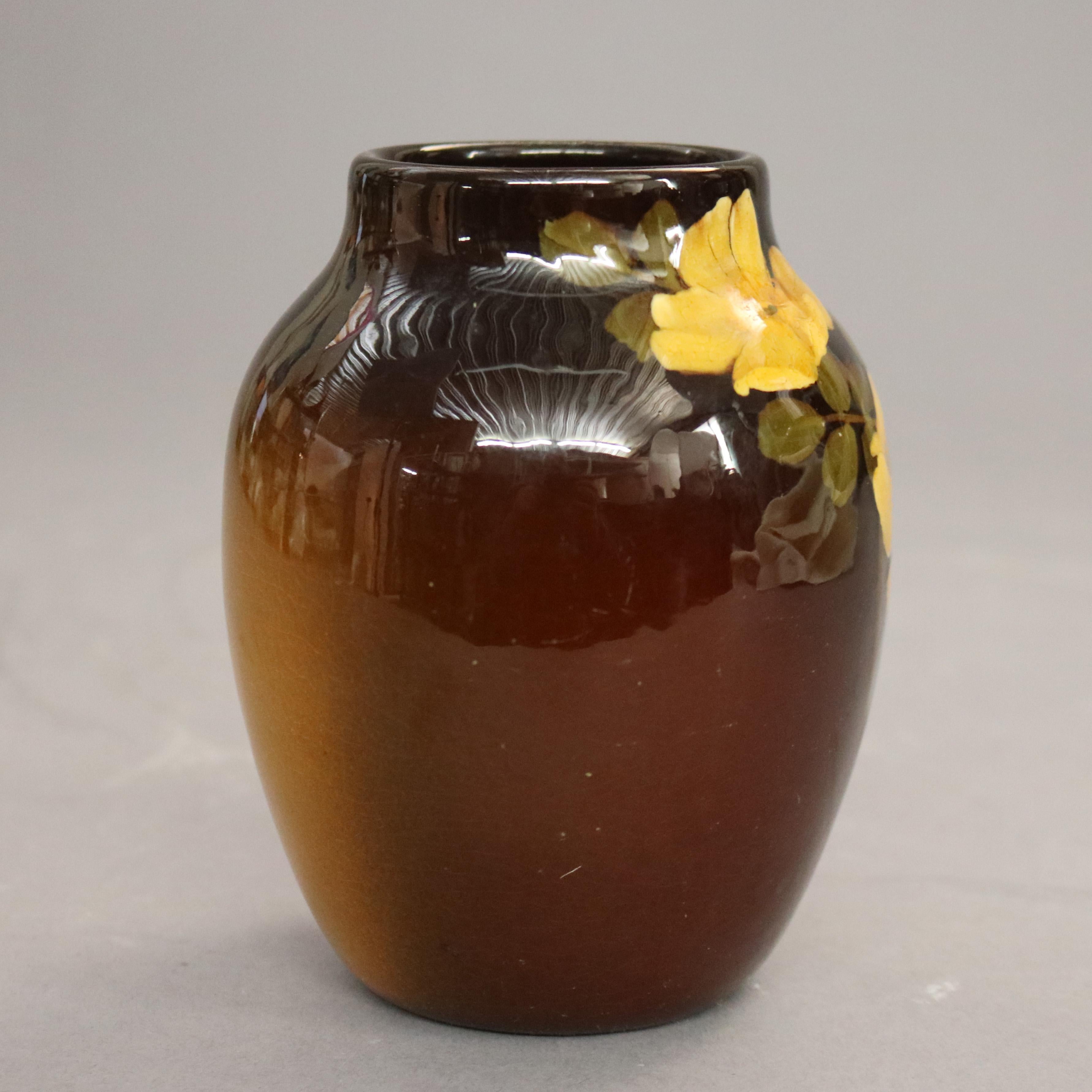 Antique Rookwood Art Pottery Vase, C.F.B. Dated 1904 For Sale at 1stDibs