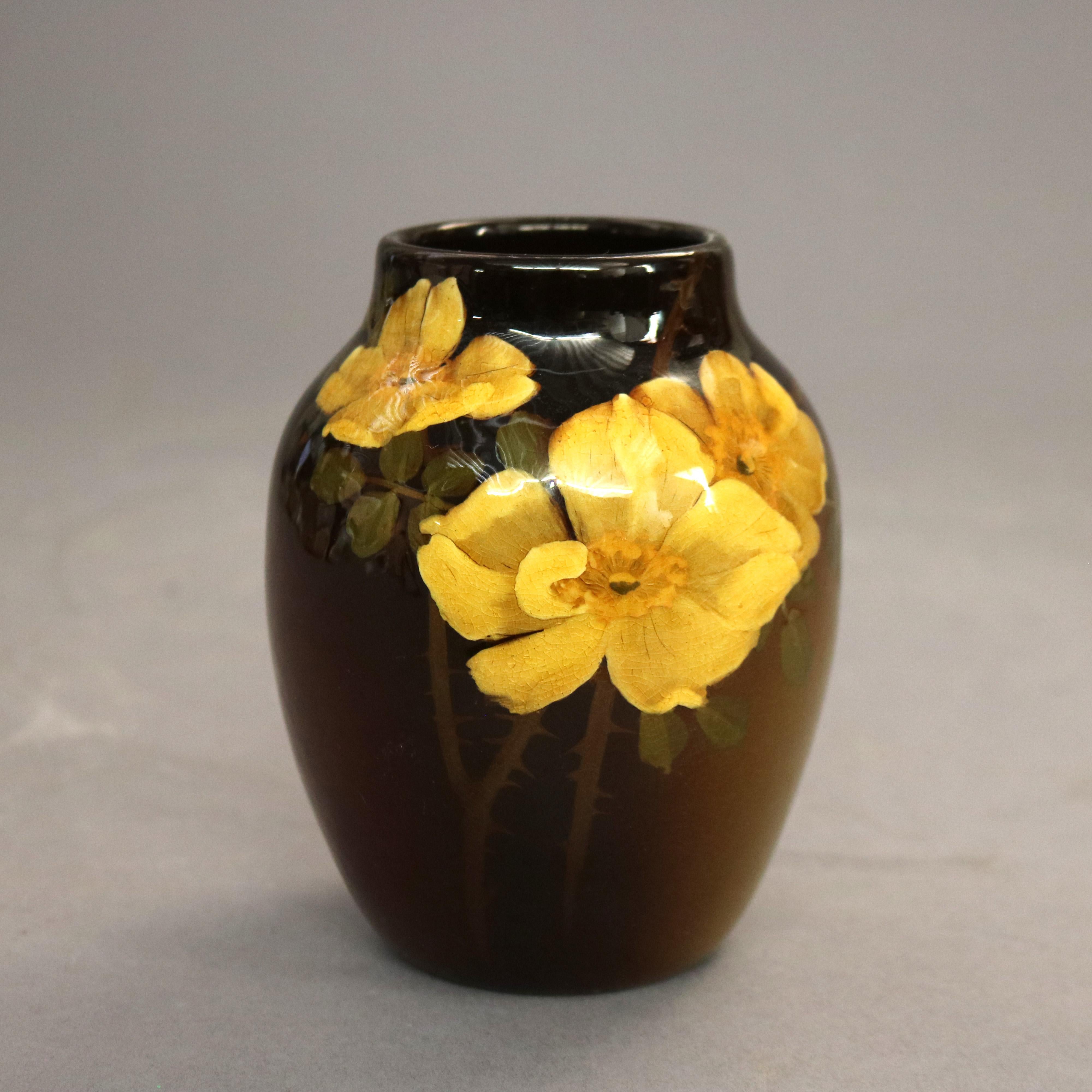 Antique Rookwood Art Pottery Vase, C.F.B. Dated 1904 For Sale at 1stDibs