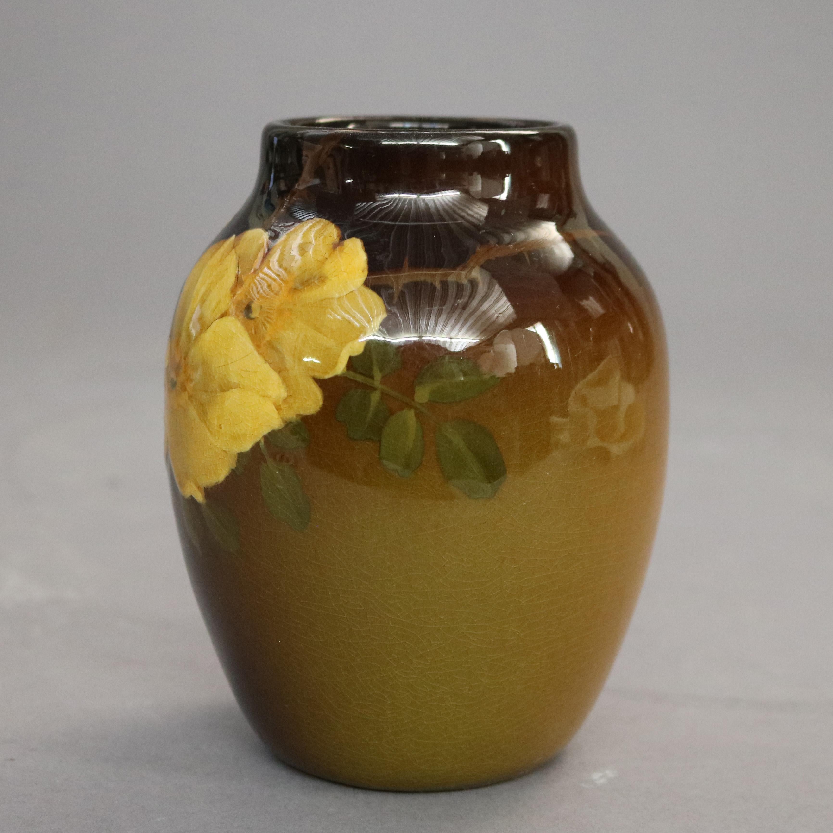 Antique Rookwood Art Pottery Vase, C.F.B. Dated 1904 For Sale at 1stDibs