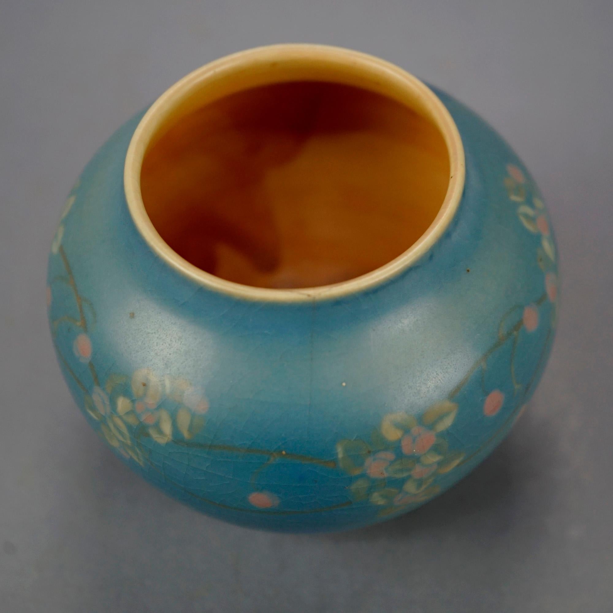 Antique Rookwood Art Pottery Velum Glazed Vase by Harriet Elizabeth ...