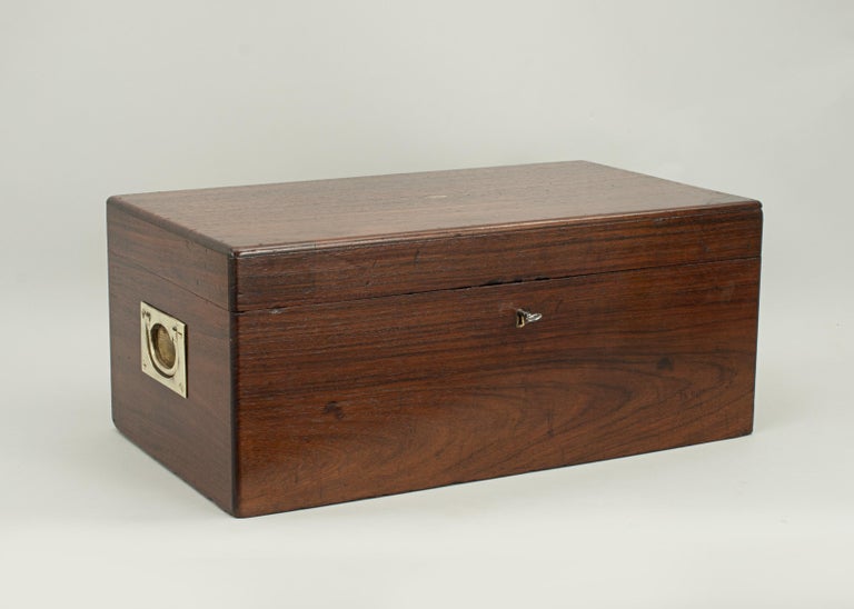 Antique Rosewood Deed Box or Chest at 1stDibs
