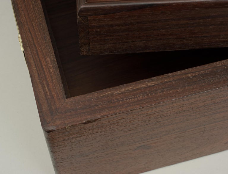Antique Rosewood Deed Box or Chest at 1stDibs