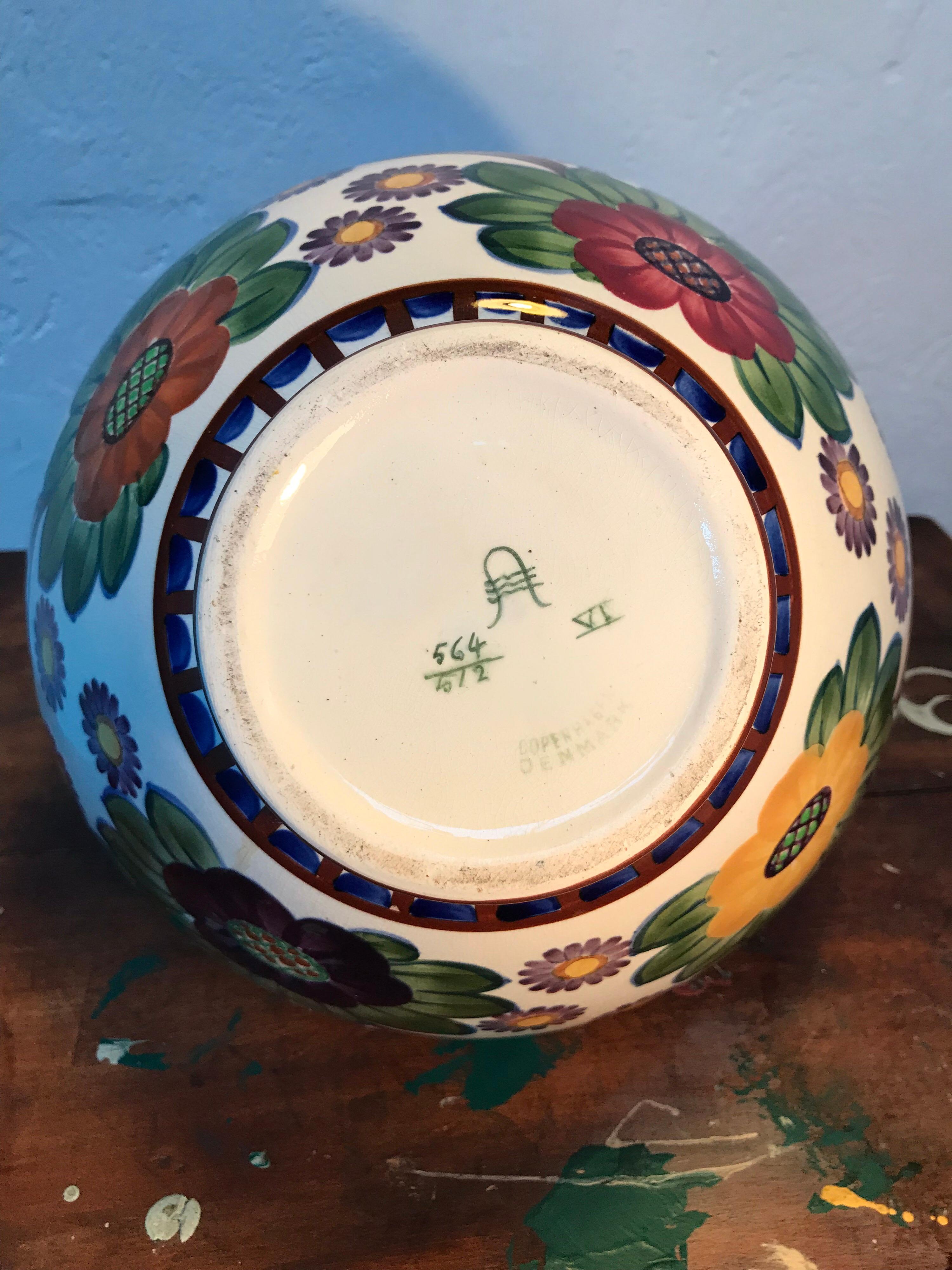 Antique Royal Copenhagen Aluminia Vase from 1908 at 1stDibs | aluminia ...