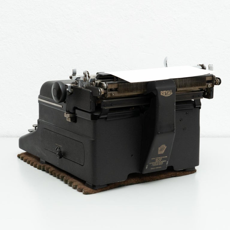 Antique Royal Typewriter Machine, circa 1920 For Sale at 1stDibs