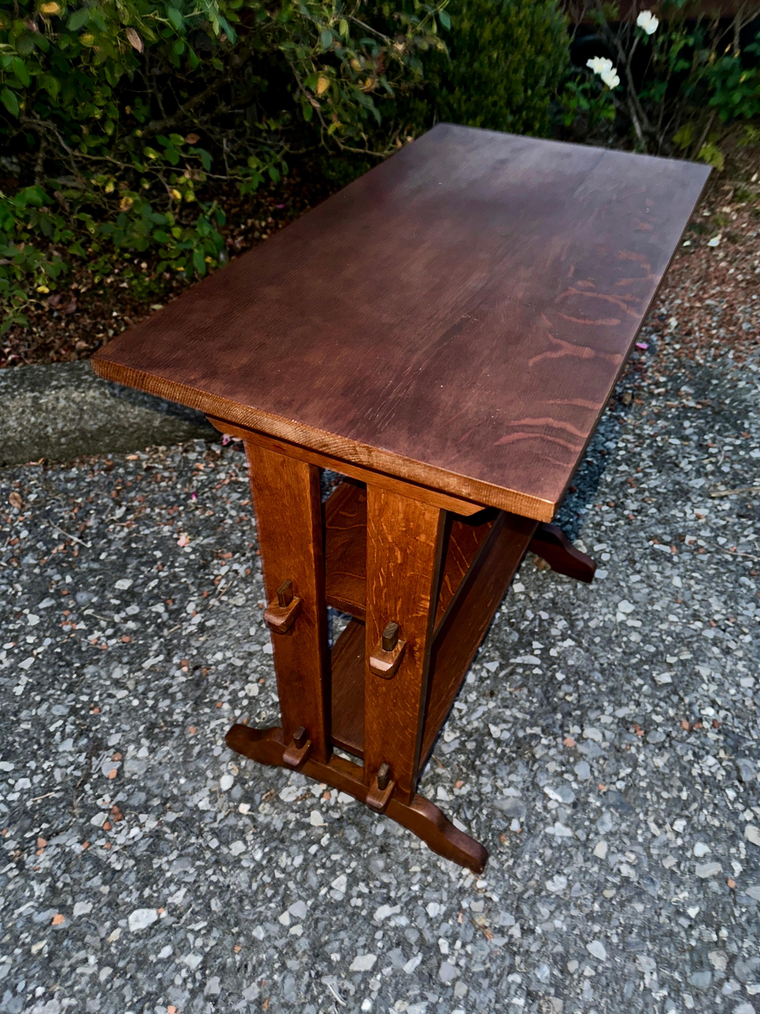 Antique Roycroft Stand - Stickley Era - W5640 For Sale at 1stDibs