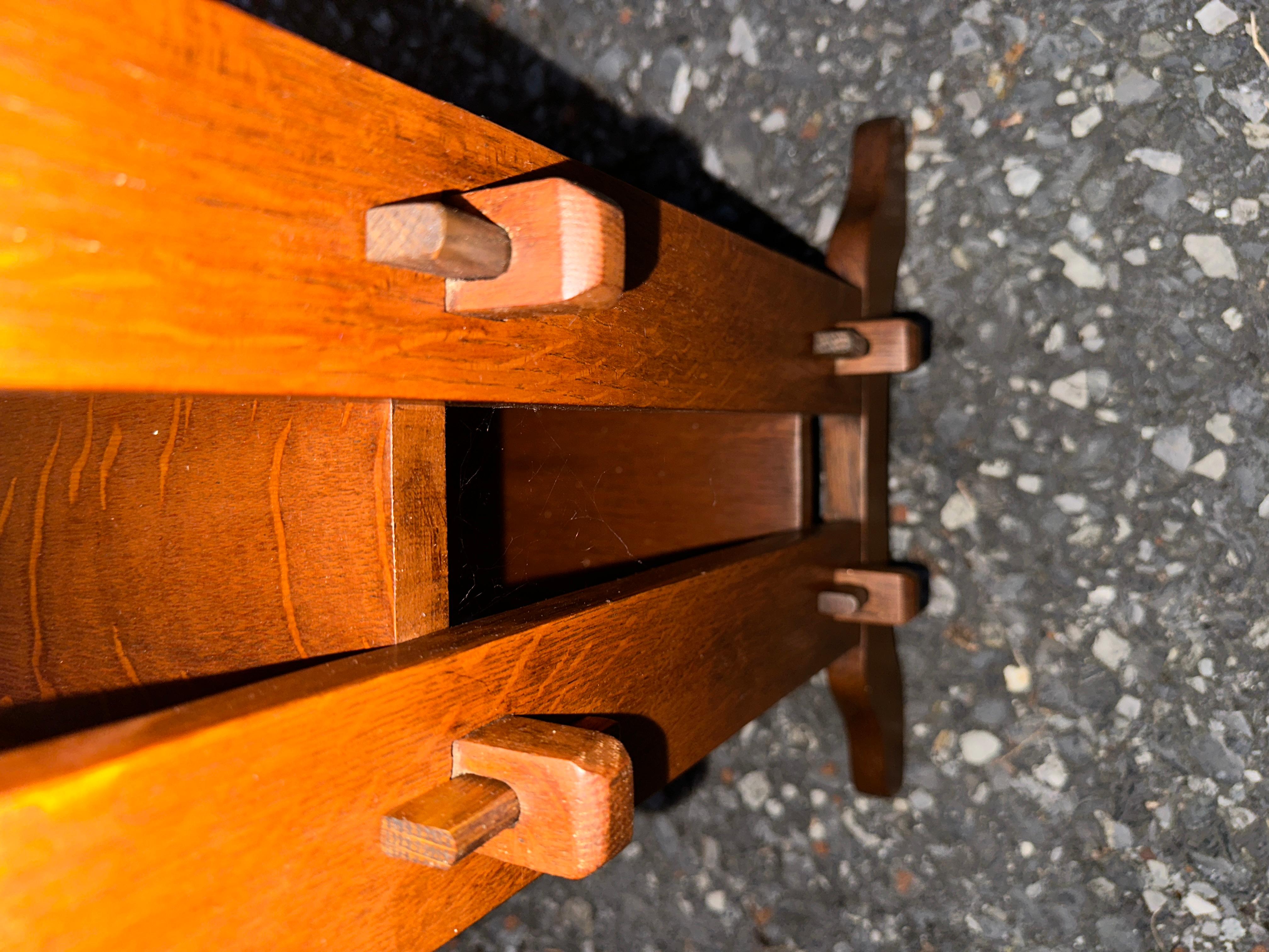 Antique Roycroft Stand - Stickley Era - W5640 For Sale at 1stDibs