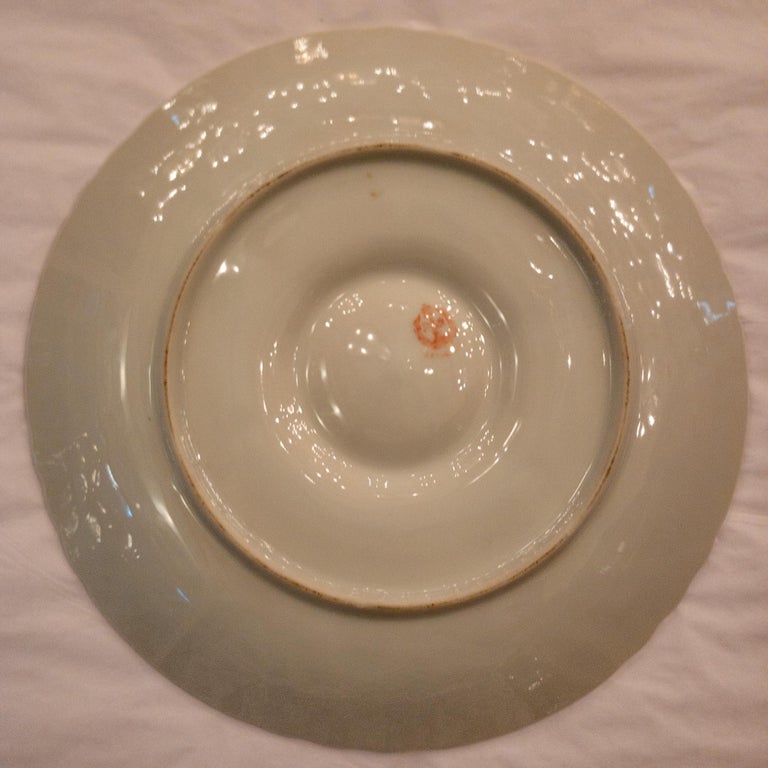 Antique "R.S. Prussia" German Hand Painted Porcelain Oyster Plate at ...