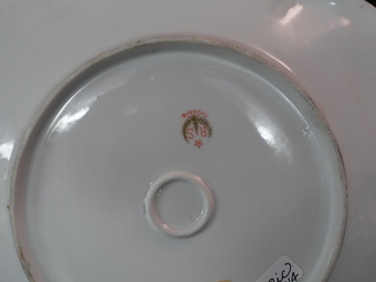 Antique RS Prussia German Porcelain Plate, #Ric00014 For Sale at 1stDibs