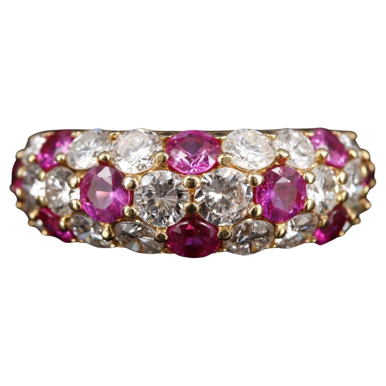 Customizable Antique Ruby Engagement Ring, Bridal Ruby Wedding Ring For ...