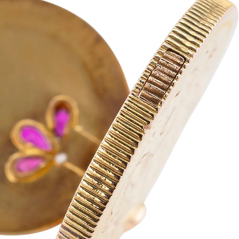 Antique Ruby Rose Cut Diamond Gold Locket at 1stDibs | pay weekly ...