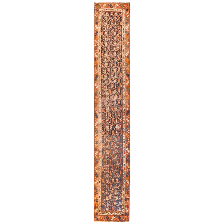 Antique North West Persian Long Rug For Sale at 1stDibs