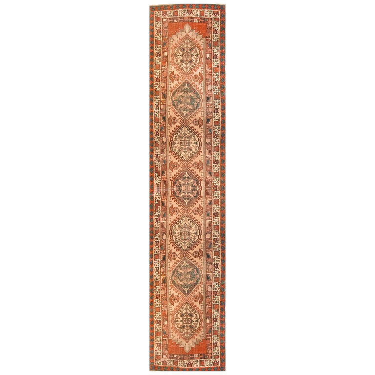 Antique Persian Sarab Long Rug For Sale at 1stDibs