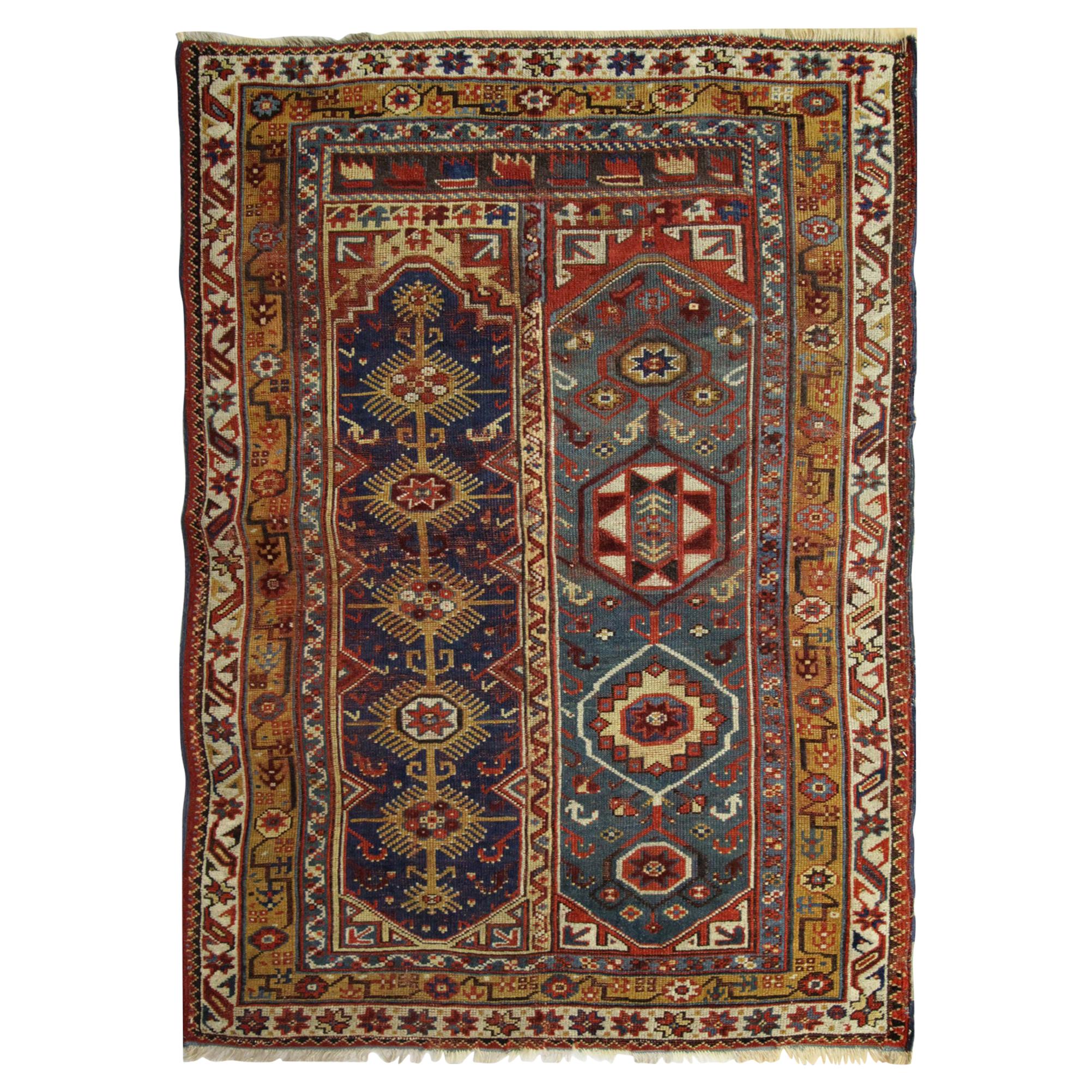 Antique Turkish Rug Runner from Milas, Traditional Gold Runner Rugs for ...