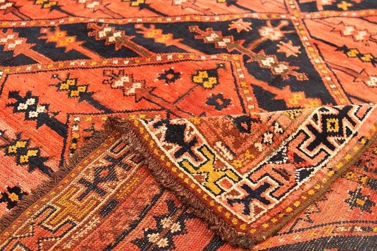 Antique Russian Area Rug Uzbak Design For Sale at 1stDibs