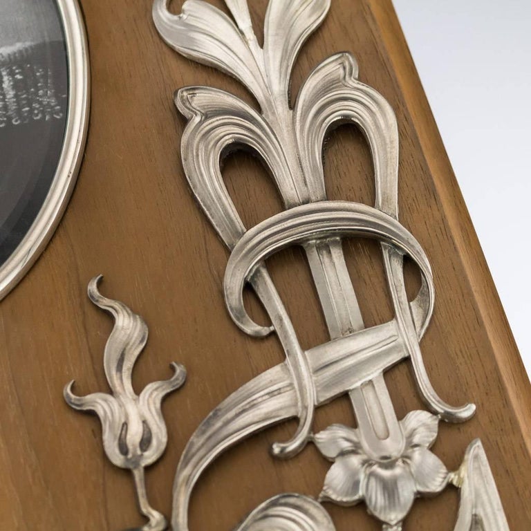 Antique Russian Art Nouveau Solid Silver Large Photo Frame, circa 1910 ...