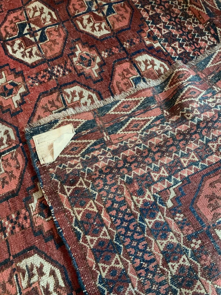 Antique Russian Bokhara Rug, Early 20th Century For Sale at 1stDibs