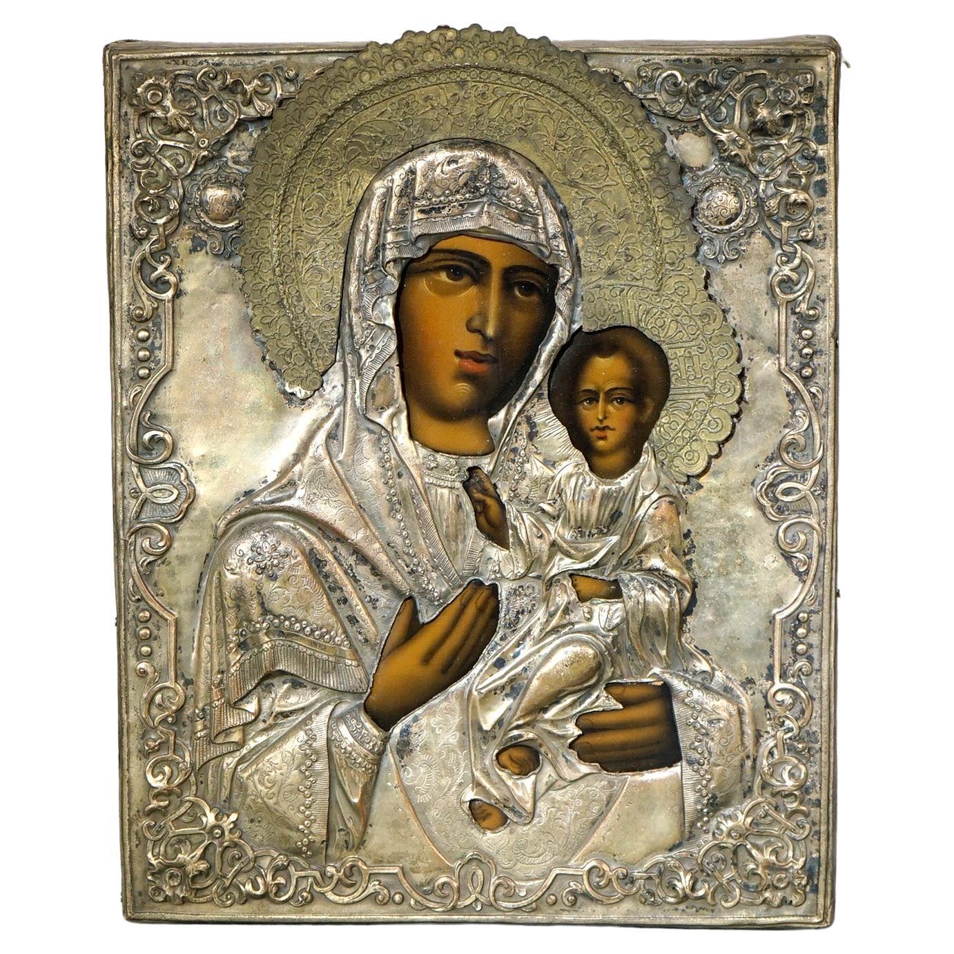 19th Century Russian Icon of Jesus Christ at 1stDibs