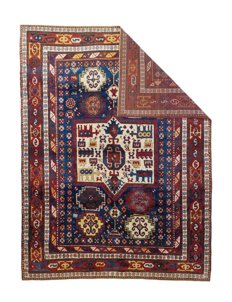 Antique Russian Rug For Sale at 1stDibs