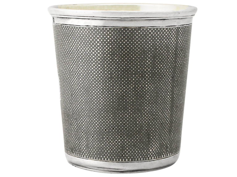 Antique Russian Silver and Niello Enamel Beaker For Sale at 1stDibs ...