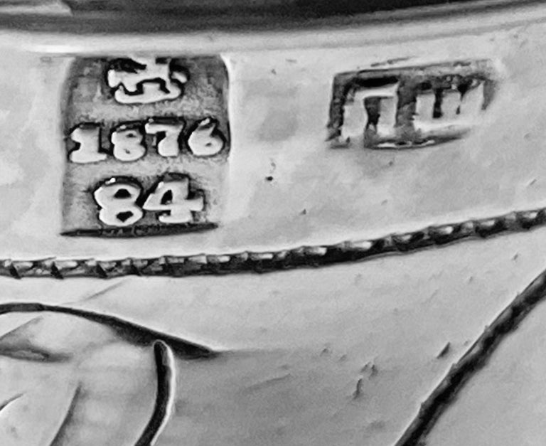 Antique Russian Silver Kiddush Cup Becher, Moscow, 1876 at 1stDibs