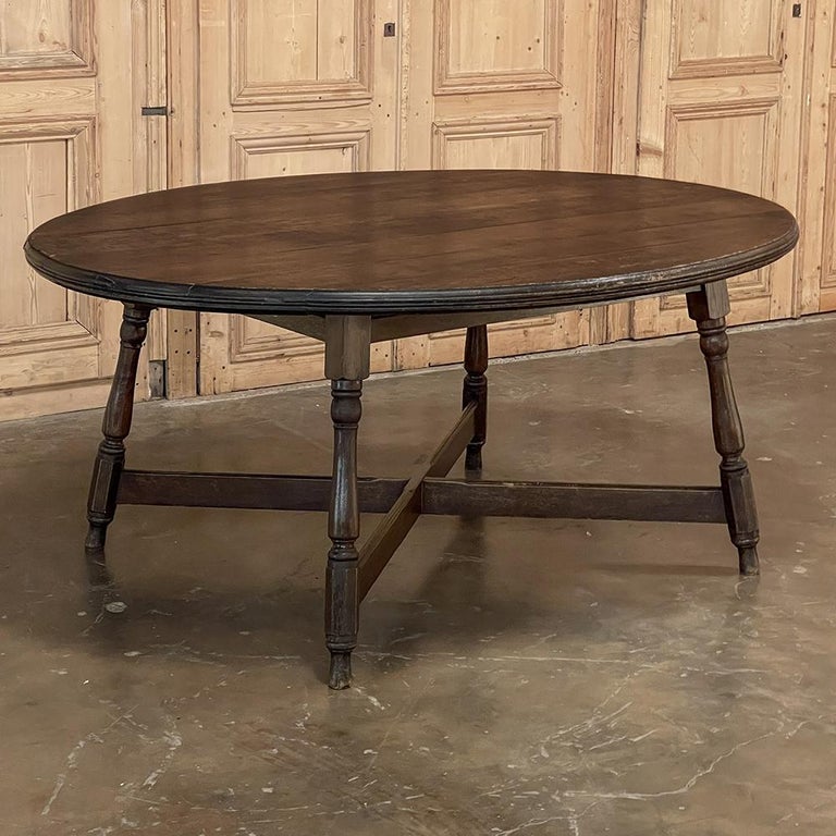 Antique Rustic Country French Oval Dining Table ~ Breakfast Table at ...